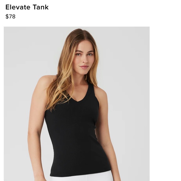 ALO Yoga | Tops | Alo Elevate Tank | Poshmark